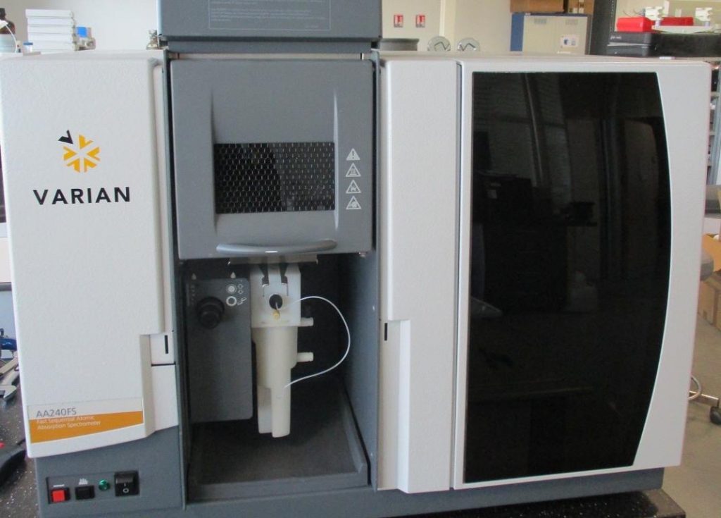 Varian 240FS Atomic Absorption System – AAS – Lab2
