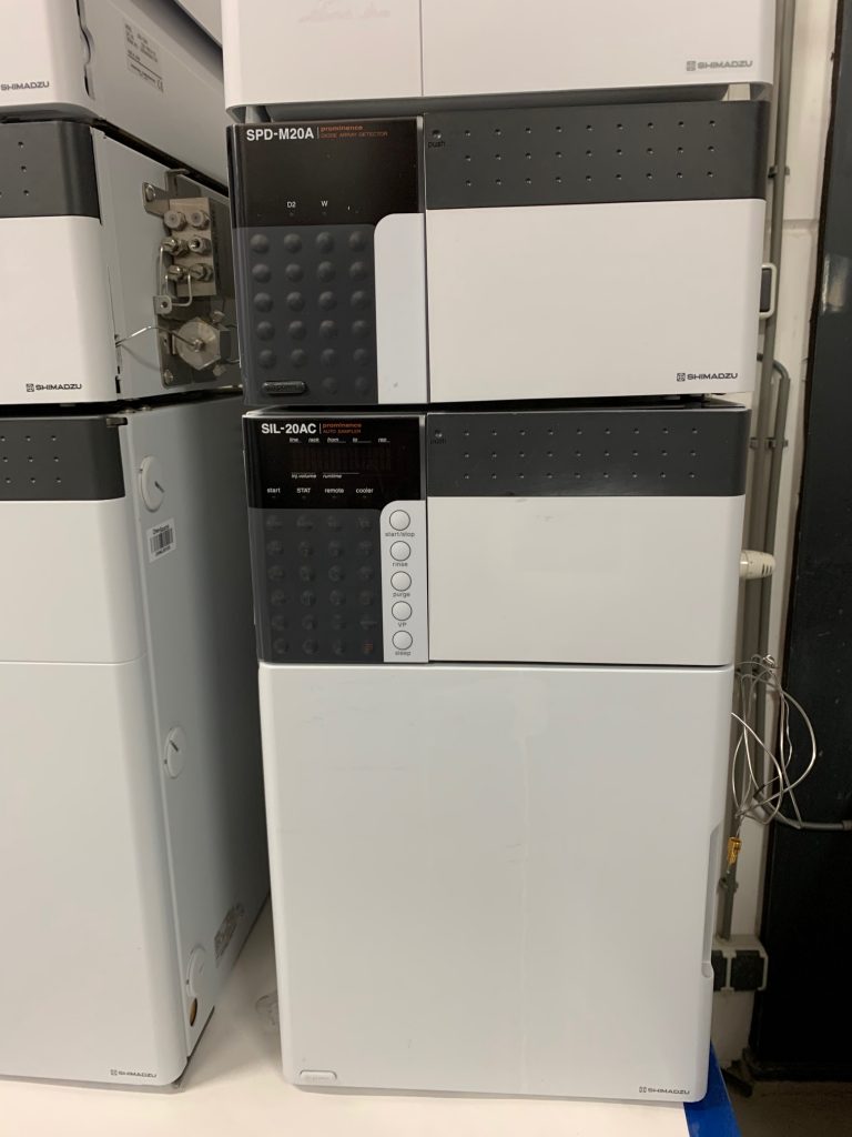 Shimadzu LC-20 HPLC system wit DAD – Lab2