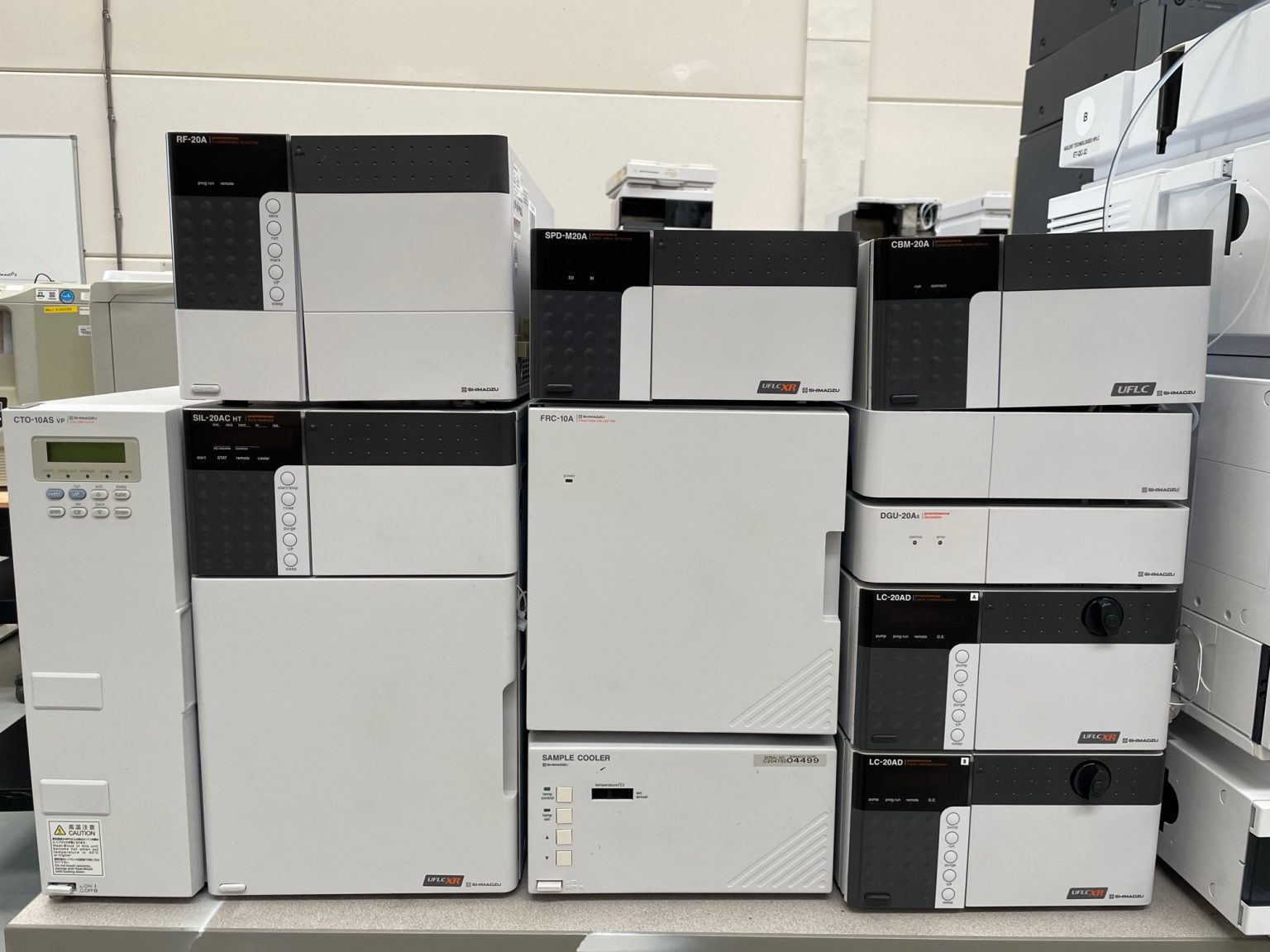 Shimadzu LC-20 HPLC system with DAD and FLD – Lab2