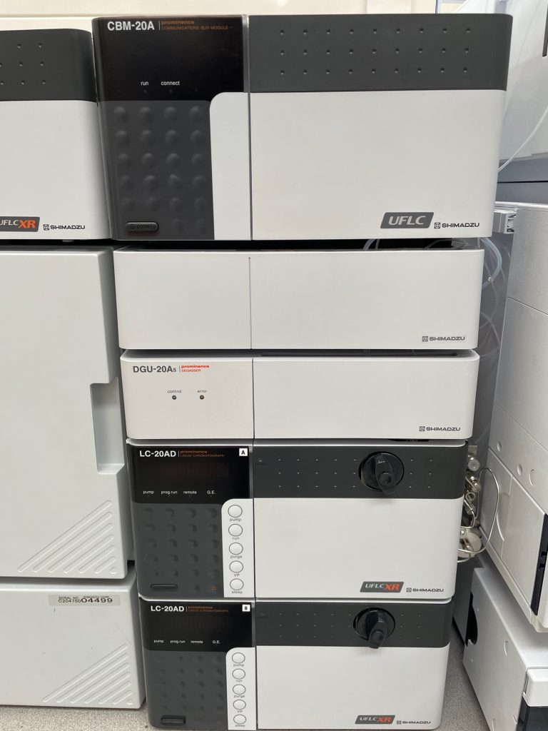 Shimadzu LC-20 HPLC system with DAD and FLD – Lab2
