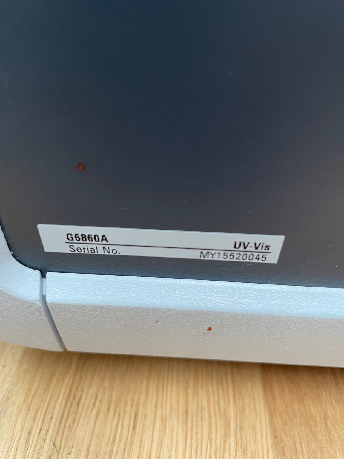 Agilent Cary 60 UV-Vis – Lab2